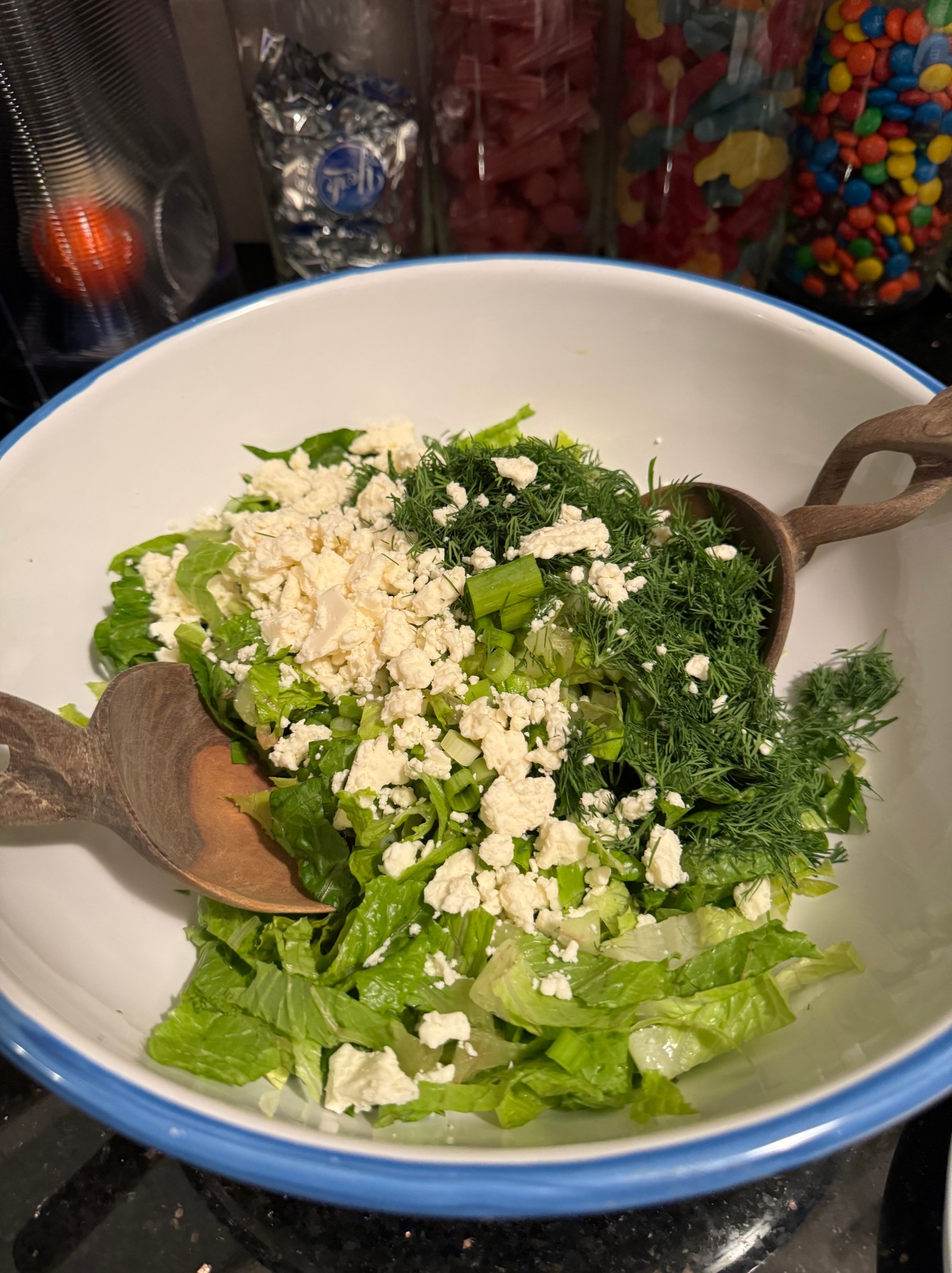 Maroulosalata (Greek Lettuce Salad)also known as Marouli Salad ...